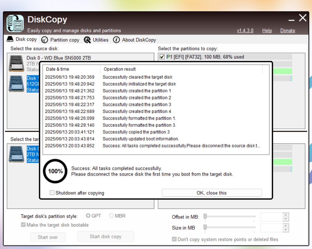 วิธีโคลน SSD HDD ย้ายไฟล์ทั้งหมด โดยไม่ต้องลง Windows ใหม่ ด้วยโปรแกรม Diskcopy อัปเดต 2025 ...