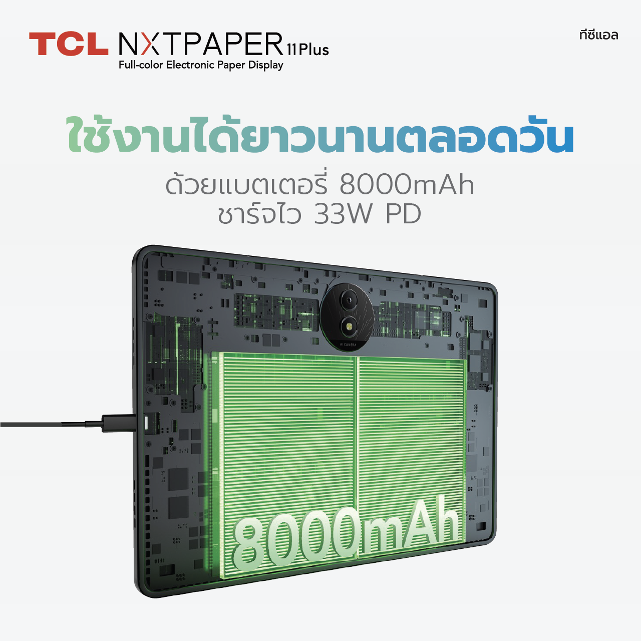 ราคาไทย TCL NXTPAPER 11 Plus แท็บเล็ตจอกระดาษถนอมสายตา 11.5 นิ้ว 120Hz ...