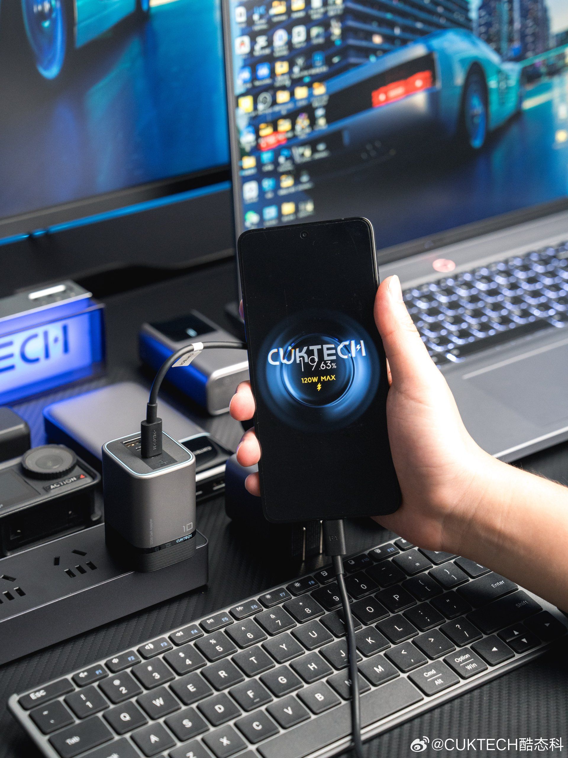 CUKTECH เปิดตัวหัวชาร์จไซซ์เล็ก CUKTECH 10 Mini พลังชาร์จเร็วสูงสุด 120W | DroidSans