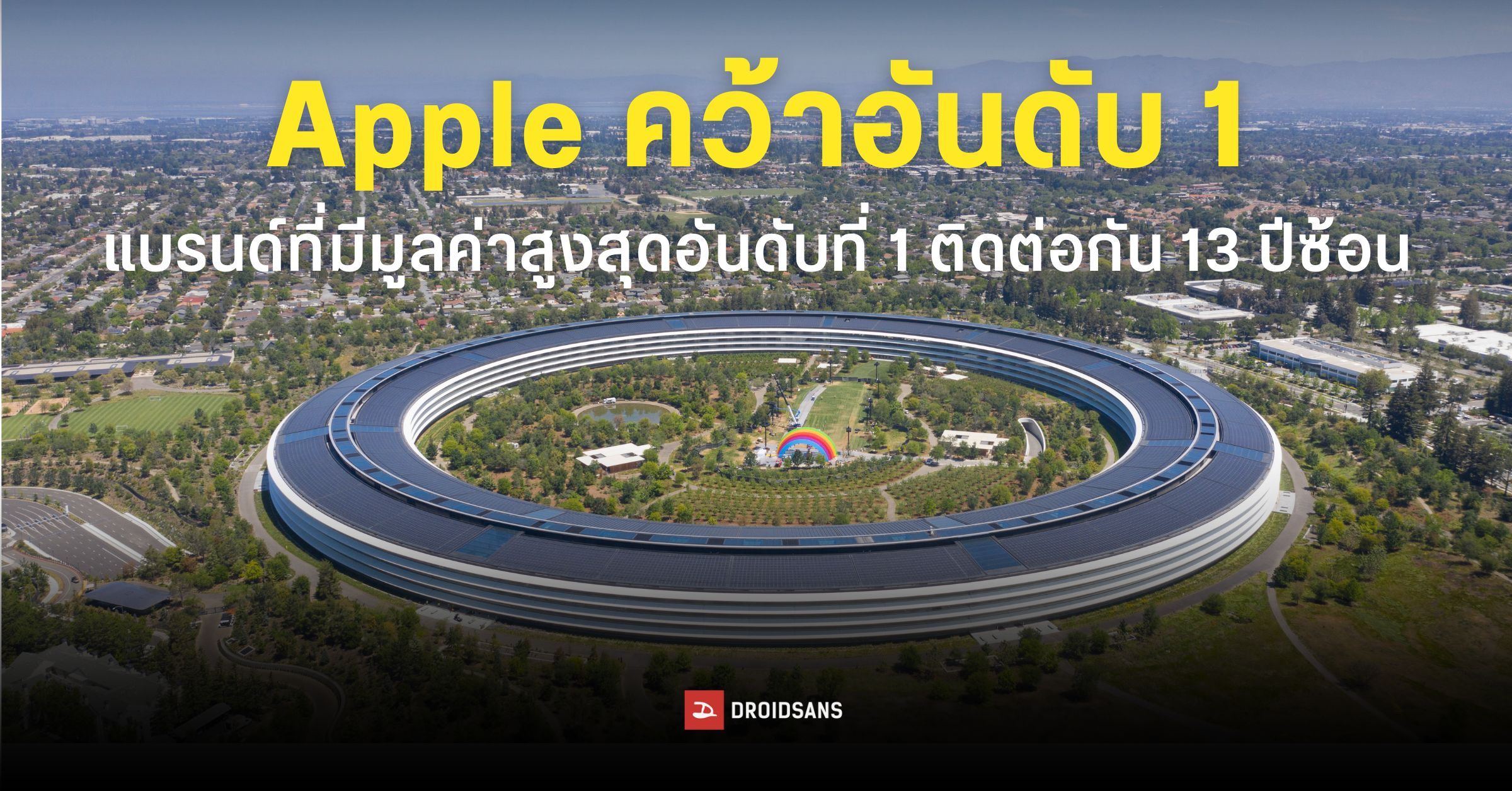Apple คว้าอันดับ 1 แบรนด์ที่มีมูลค่าสูงที่สุดในโลก 13 ปีติด จาก Interbrand แซงหน้า Microsoft และ ...